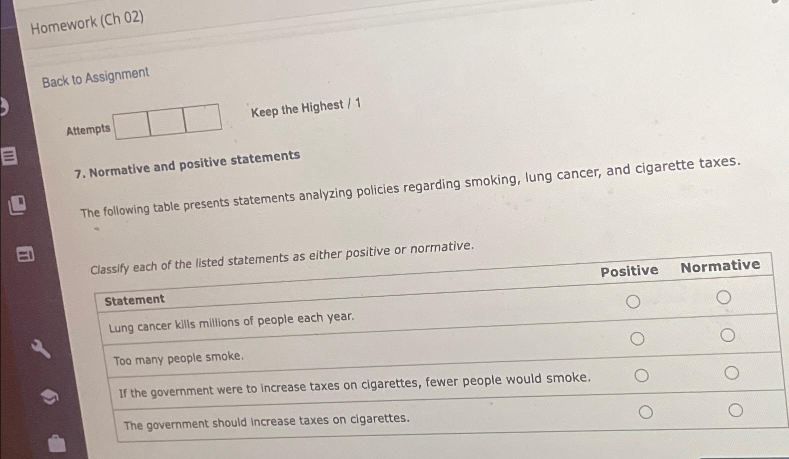 Solved Homework (Ch 02)Back to AssignmentAttemptsKeep the | Chegg.com