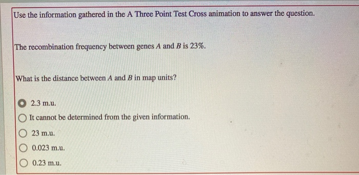 Solved Use the information gathered in the A Three Point | Chegg.com