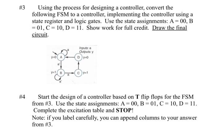 Solved 43 Using the process for designing a controller, | Chegg.com