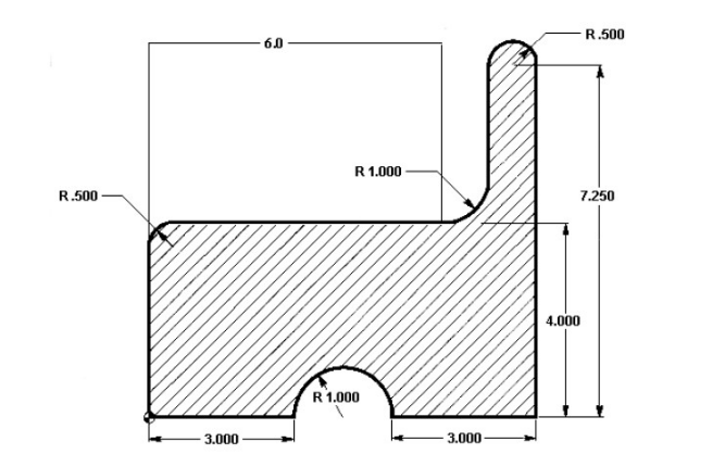 Need help writing the CNC program to create this | Chegg.com Need help writing the CNC program to create this | Chegg.com