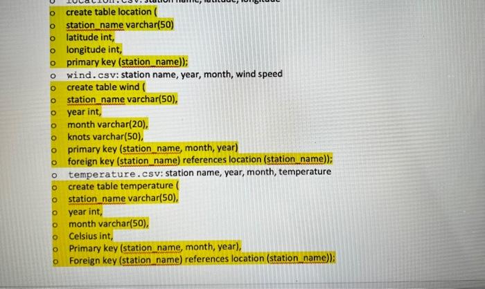 Solved please please help with these sql queries questions. | Chegg.com
