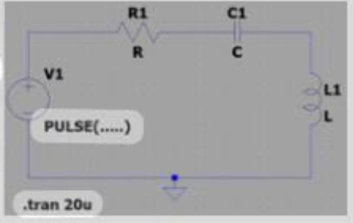 Analysis of a serial RLC circuit is requested in R1 | Chegg.com