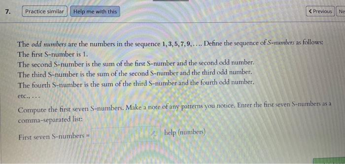 Solved Find the first few terms of the sequence of | Chegg.com