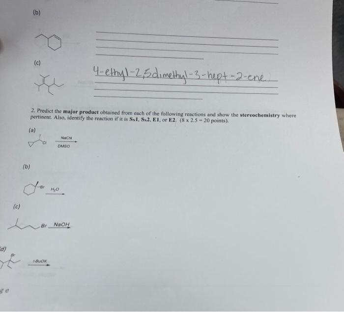 I need help with number 1 part (b) and (c). number 2 | Chegg.com