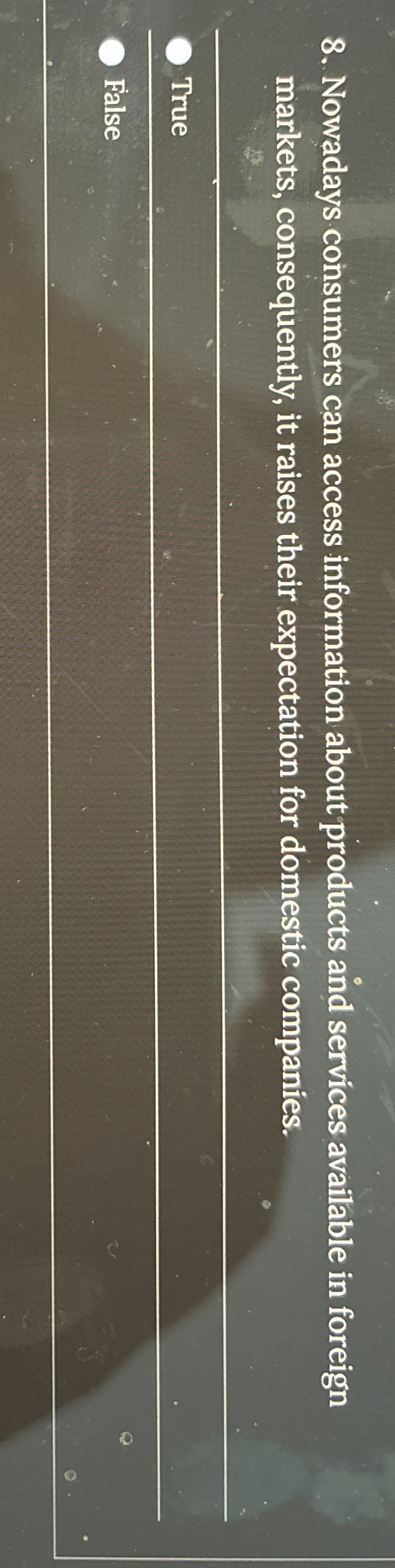 Solved Nowadays consumers can access information about | Chegg.com
