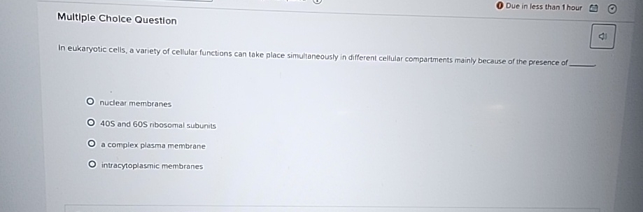 Solved O Due in less than 1 ﻿hourMultiple Cholce QuestionIn | Chegg.com