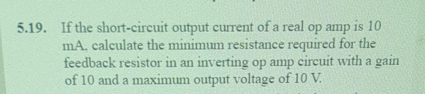 Solved 8. Analyze the summer circuit in Figure 5.14 and | Chegg.com