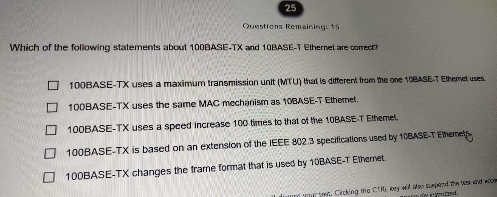Solved Which of the following are valid statements about the | Chegg.com