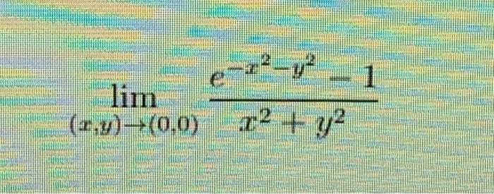 Solved Find the limit of the following function or prove | Chegg.com