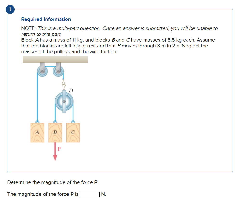 Solved Block A has a mass of 11 ﻿kg, ﻿and blocks B and C | Chegg.com