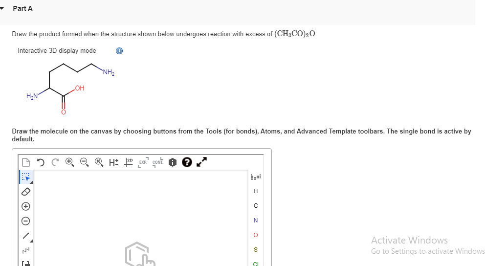 Solved Draw the product formed when the structure shown | Chegg.com