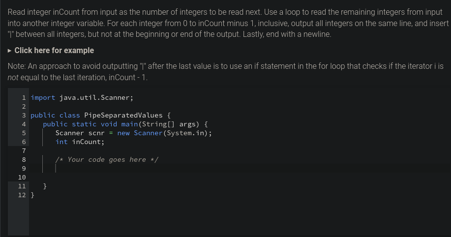Solved Read integer inCount from input as the number of | Chegg.com