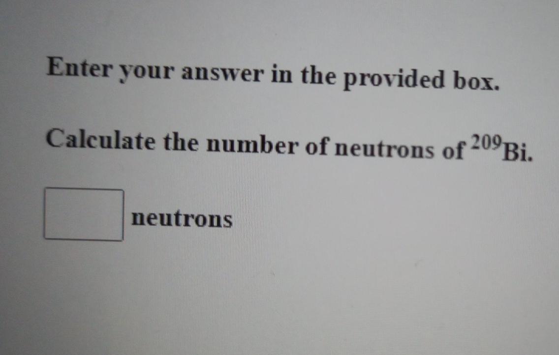 Solved Enter your answer in the provided box. Calculate the | Chegg.com