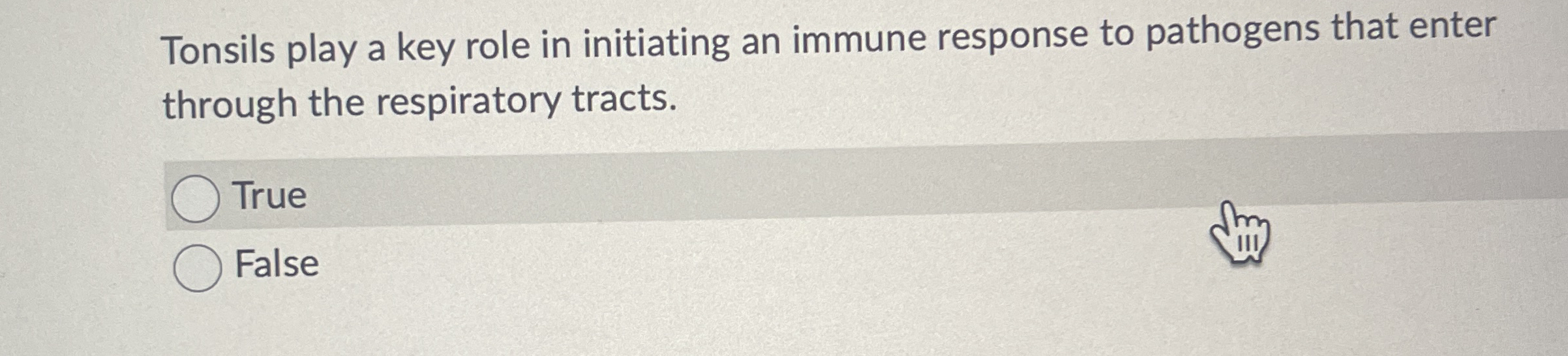 Solved Tonsils Play A Key Role In Initiating An Immune