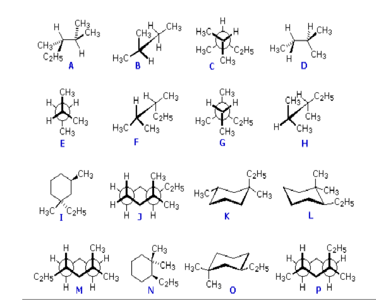 Draw line structure of all the given compounds and | Chegg.com