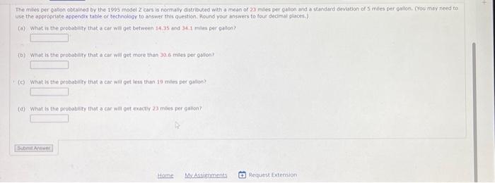 Solved The mifer per gation obtained by the 1925 model 2 | Chegg.com