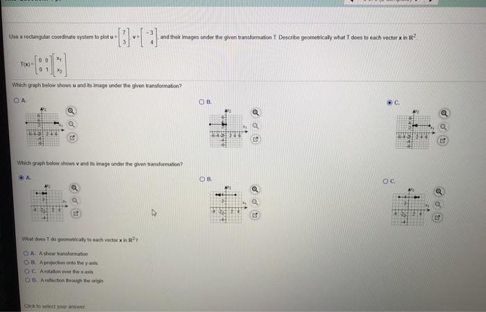 Solved Use A Rectangular Coordinate System To Plotu And 2523