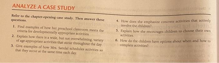Solved Refer to the chapter-opening case study. Then answer | Chegg.com