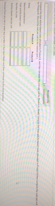 Solved i Data Table Х Activity Setup $ Cost Allocation Base | Chegg.com