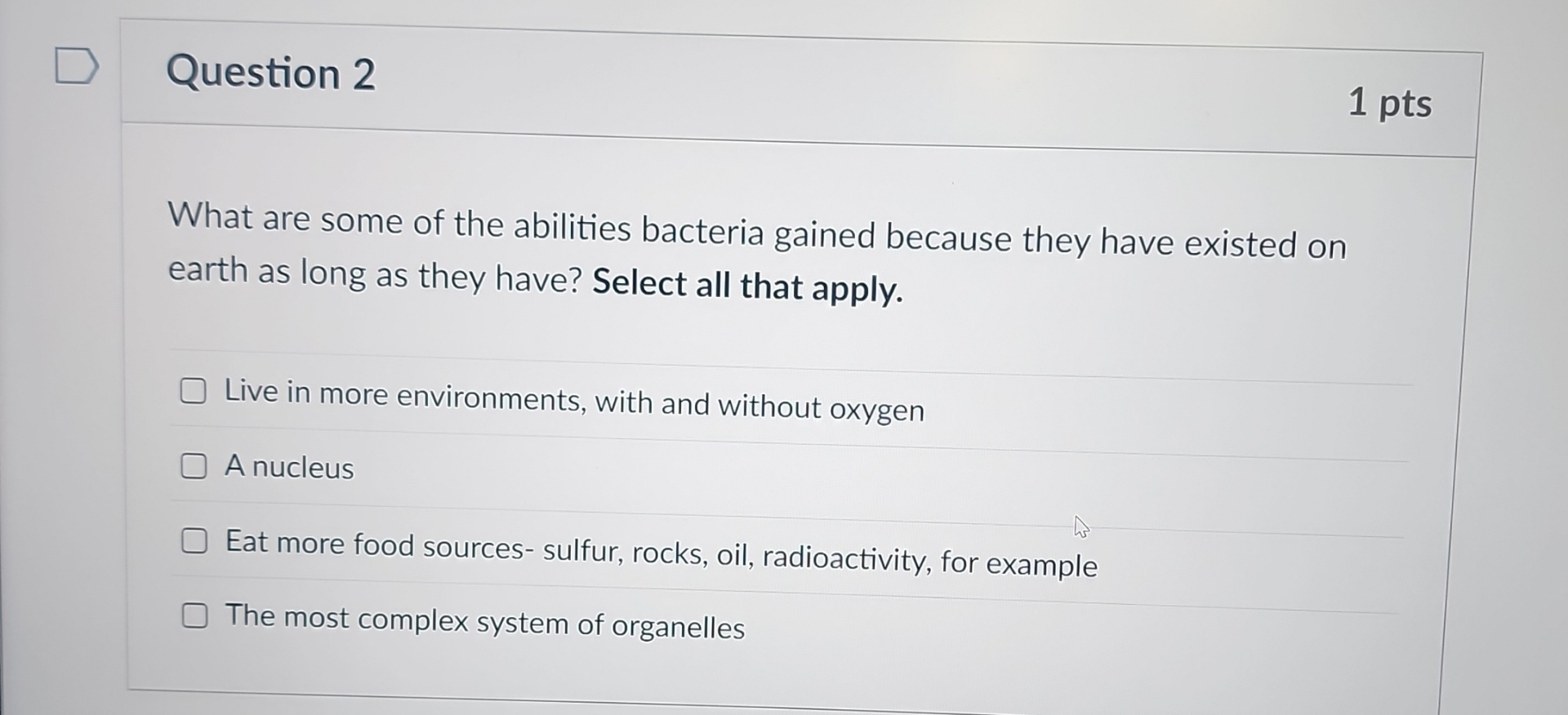 Solved Question 21 ﻿ptsWhat are some of the abilities | Chegg.com