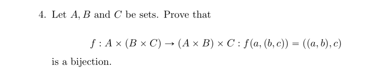 Solved Let A,B ﻿and C ﻿be sets. Prove | Chegg.com