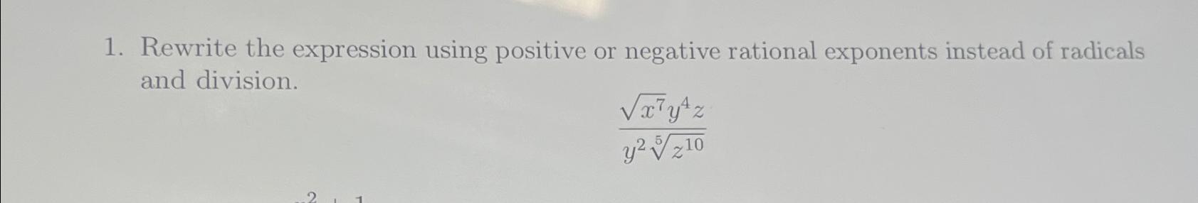 Solved Rewrite the expression using positive or negative | Chegg.com