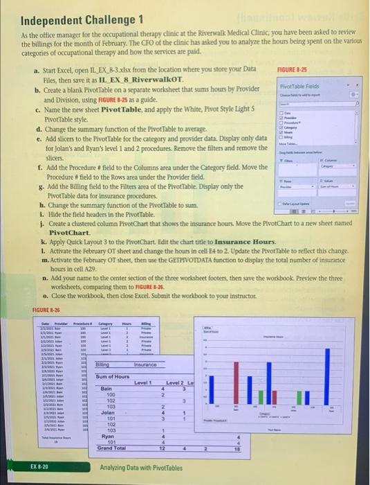 Solved Independent Challenge 1 As the office manager for the | Chegg.com