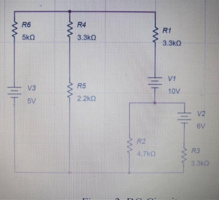 Solved Figure 2: DC-Circuit Firstly, he asked you to replace | Chegg.com