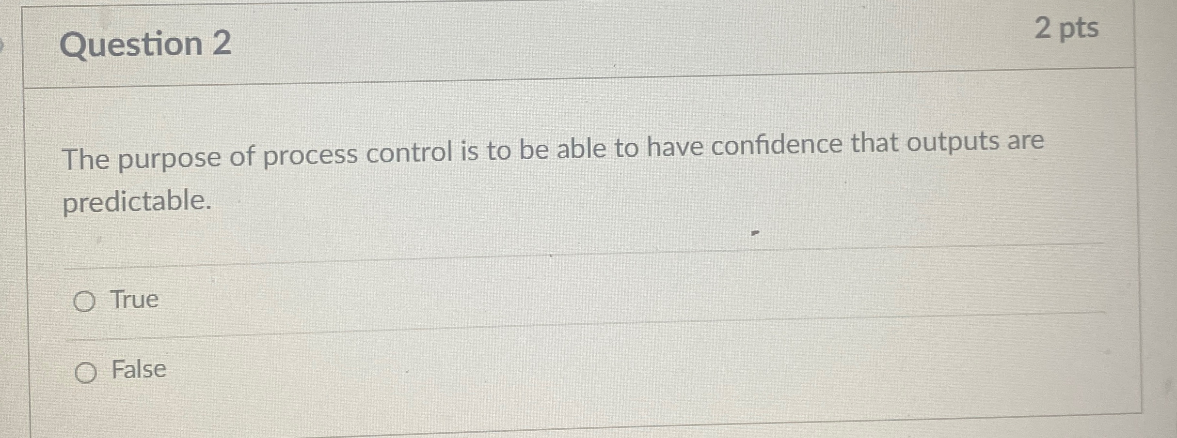 Solved Question 22 ptsThe purpose of process control is to | Chegg.com Solved Question 22 ptsThe purpose of process control is to | Chegg.com