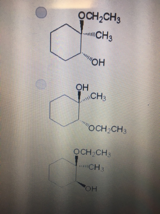 Solved CH3CH2OH/H2SO4 CH3 ..ОН "OCH2CH3 OCH CH3 СН3 "он ОН | Chegg.com