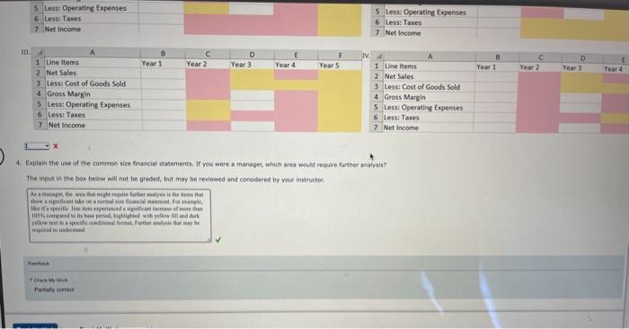 Common-Size Financial Statement Analysis Using Excel | Chegg.com