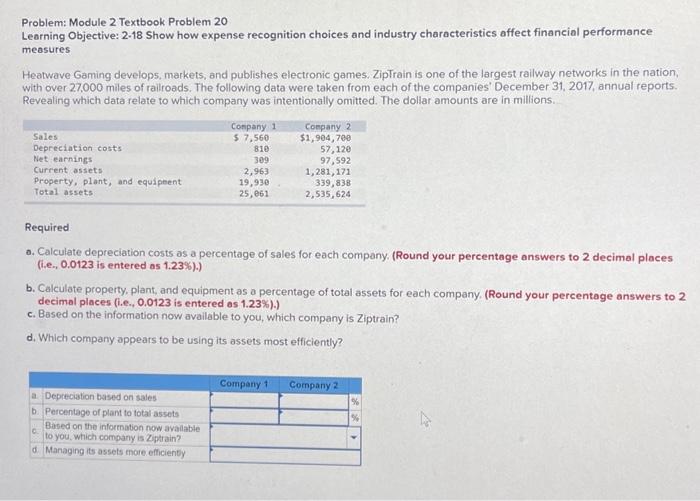 Solved Problem Module 2 Textbook Problem 20 Learning
