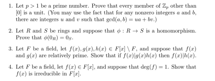 Solved key words: Modern Algebra , rings , fields , | Chegg.com