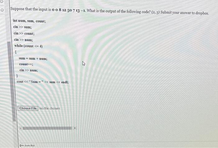 Solved Suppose that the input is o o 81250713−1. What is the | Chegg.com