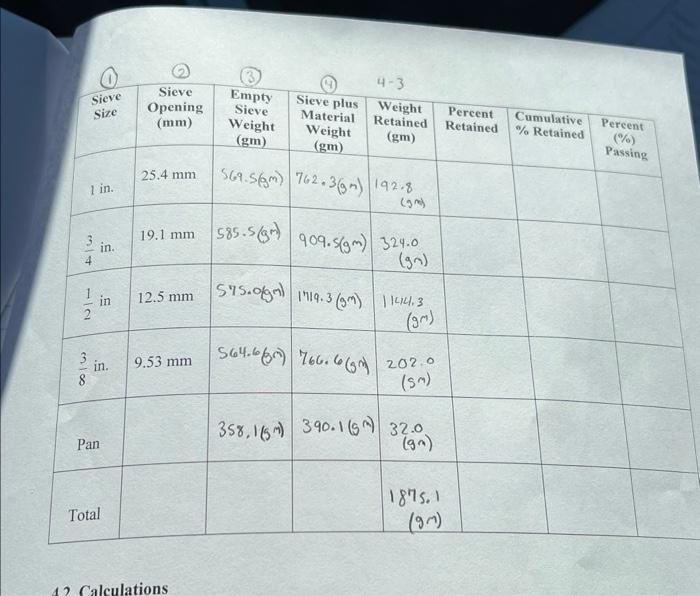 Solved 12 Calculations | Chegg.com