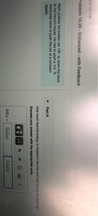 Solved CH 10 HW Problem 10.29 - Enhanced - with Feedback | Chegg.com
