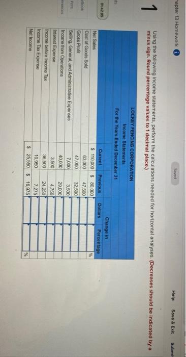 Solved apter 13 Homework Saved Help Save & Exit Submit 1 | Chegg.com Solved apter 13 Homework Saved Help Save & Exit Submit 1 | Chegg.com
