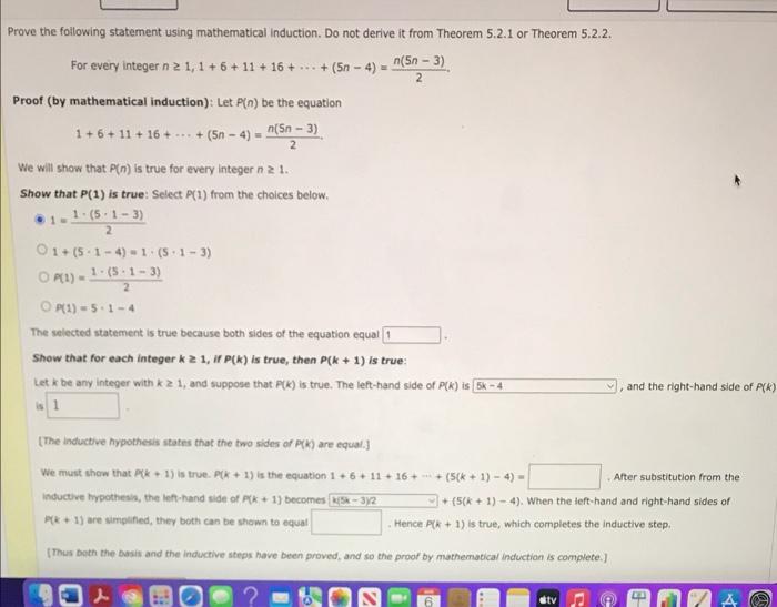 Solved 2 Prove the following statement using mathematical | Chegg.com