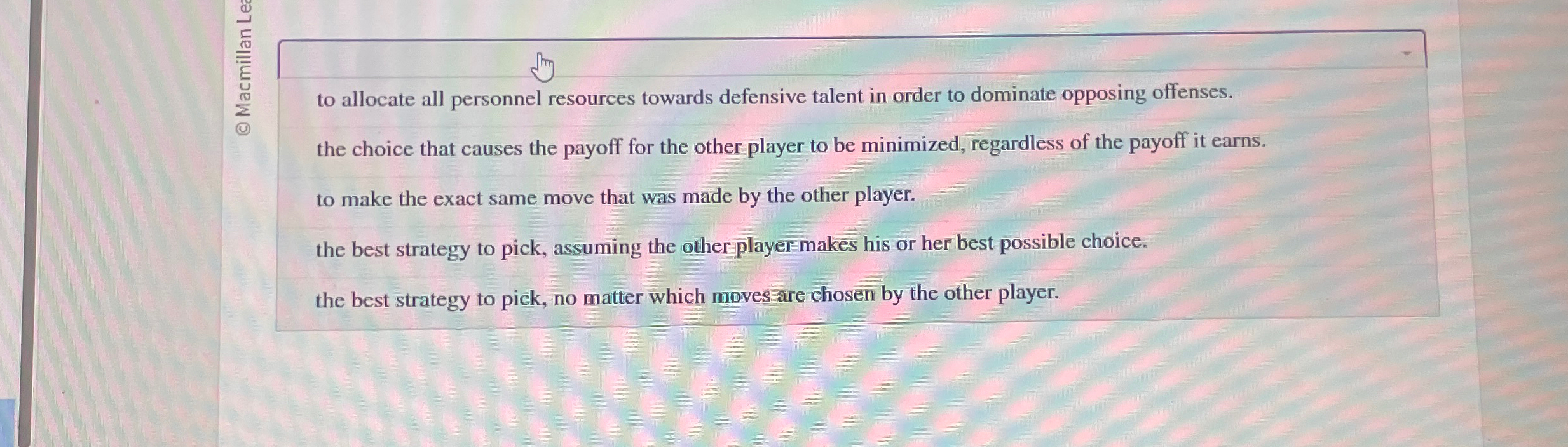 Solved to allocate all personnel resources towards defensive | Chegg.com