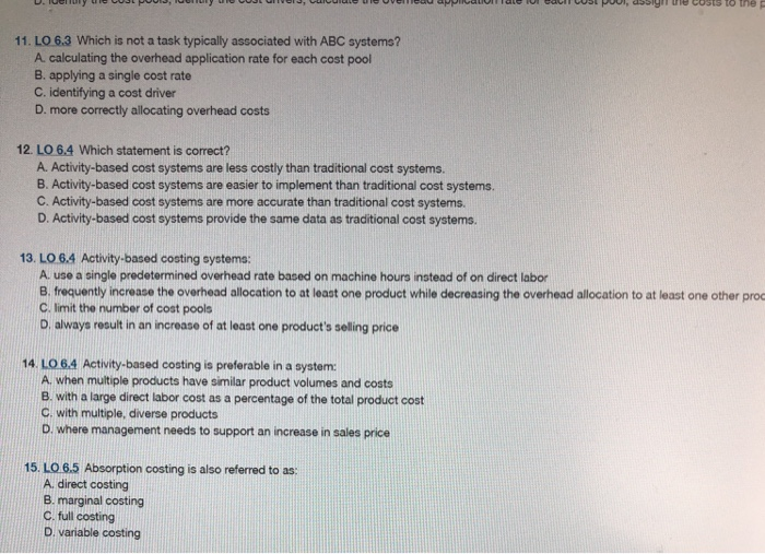 Solved 1. LO 6.1 Active Frame, Inc., manufactures clear and | Chegg.com