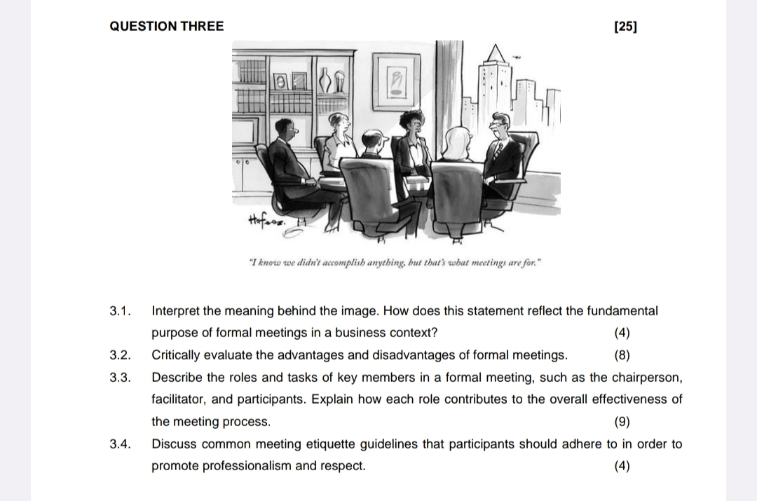 Solved QUESTION THREE[25]3.1. ﻿Interpret the meaning behind | Chegg.com