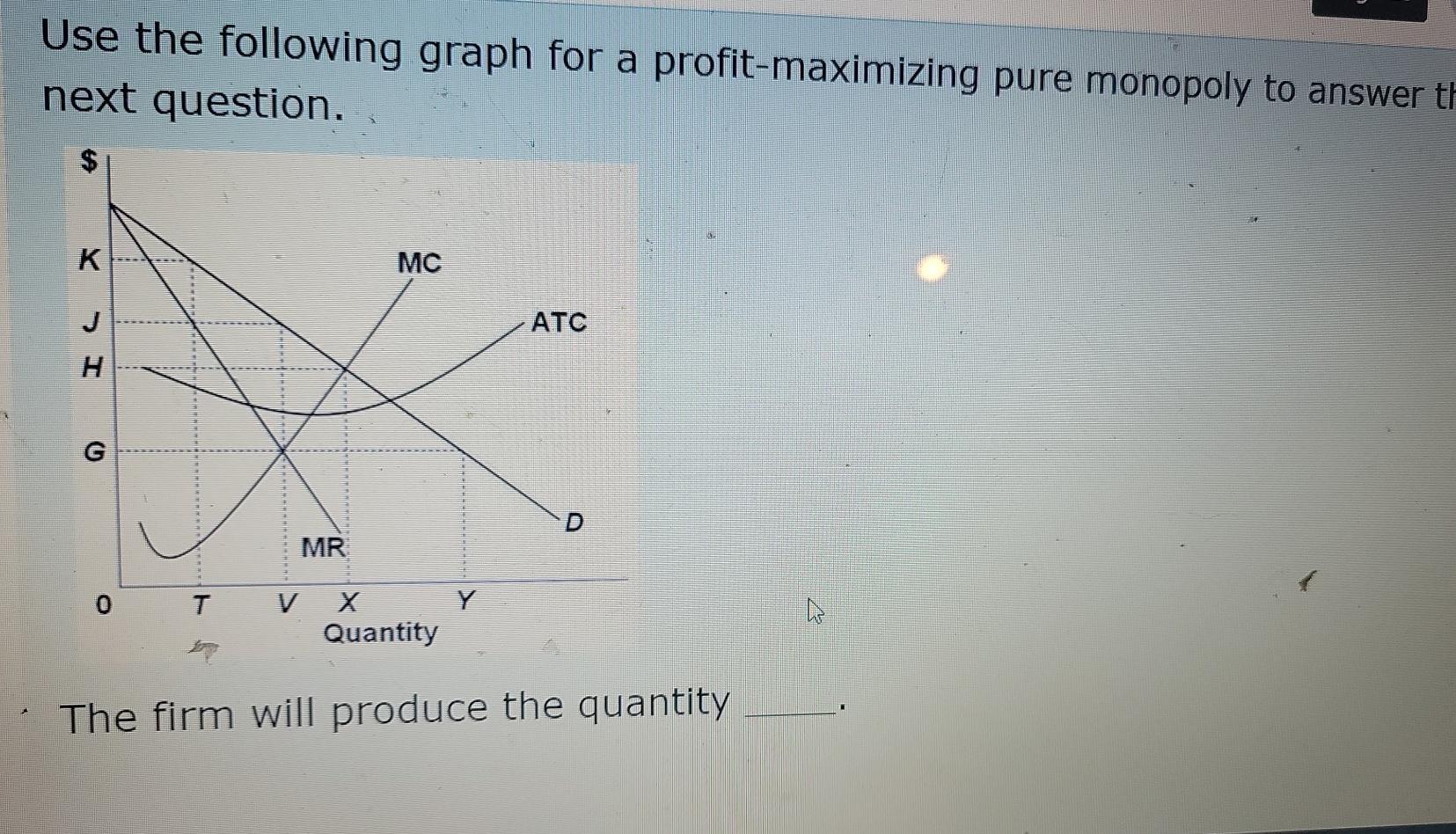 Solved Use the following graph for a profit-maximizing pure | Chegg.com