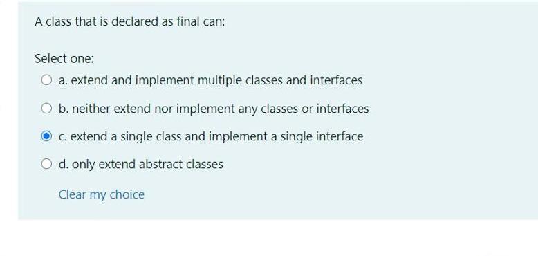 Solved You can use the following method header to override | Chegg.com