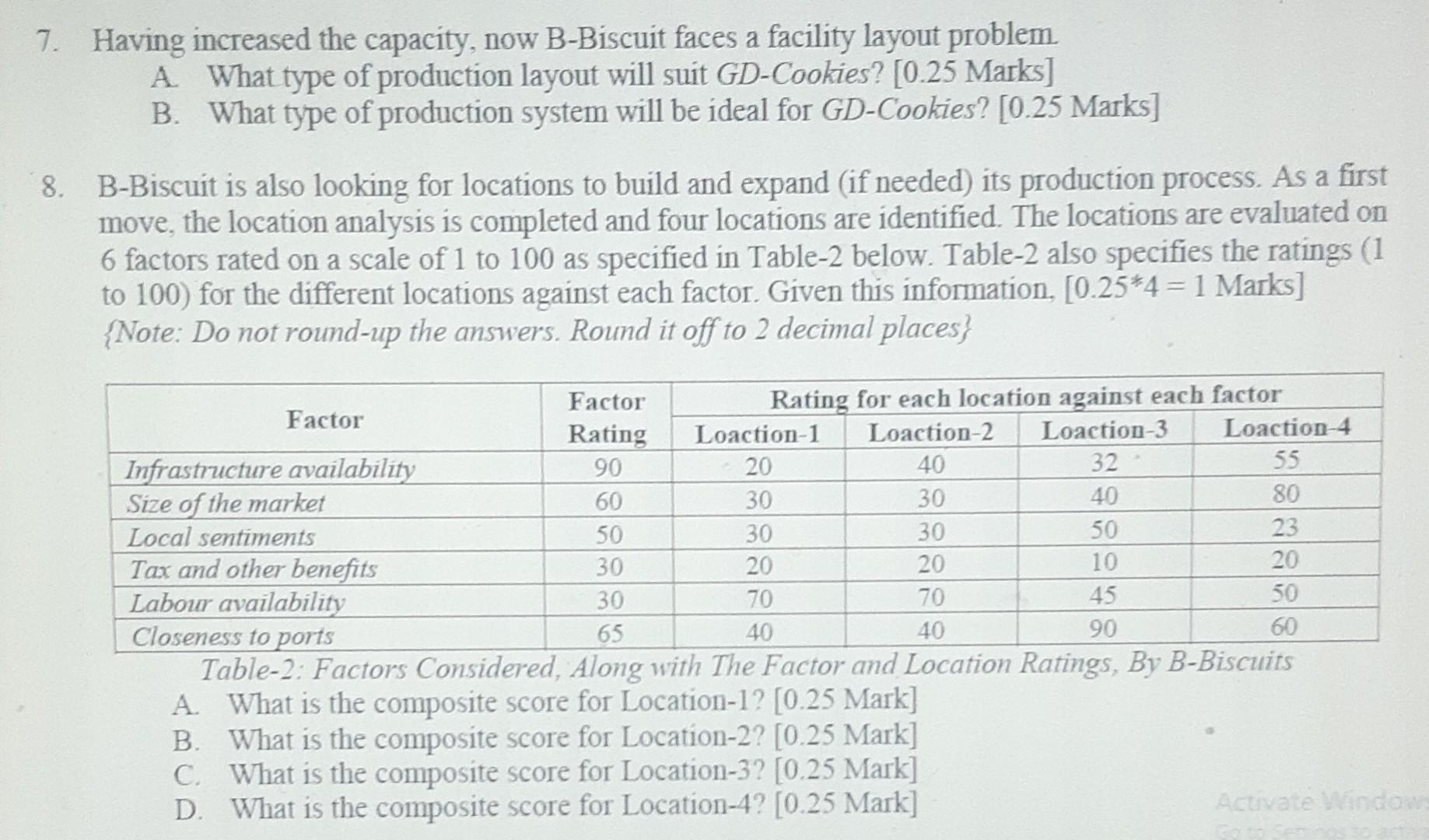 Solved B-Biscuit, a manufacturer of biscuits, is in the | Chegg.com