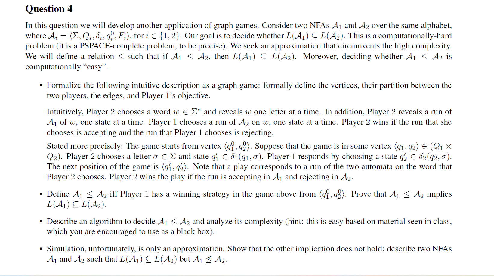 Solved Question 4In this question we will develop another | Chegg.com