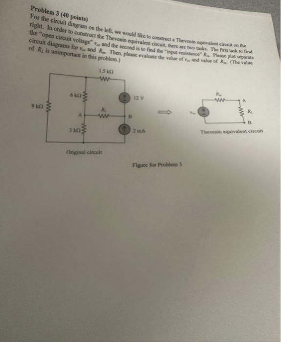 Solved Problem 3 ( 40 points) right. In order to construct | Chegg.com
