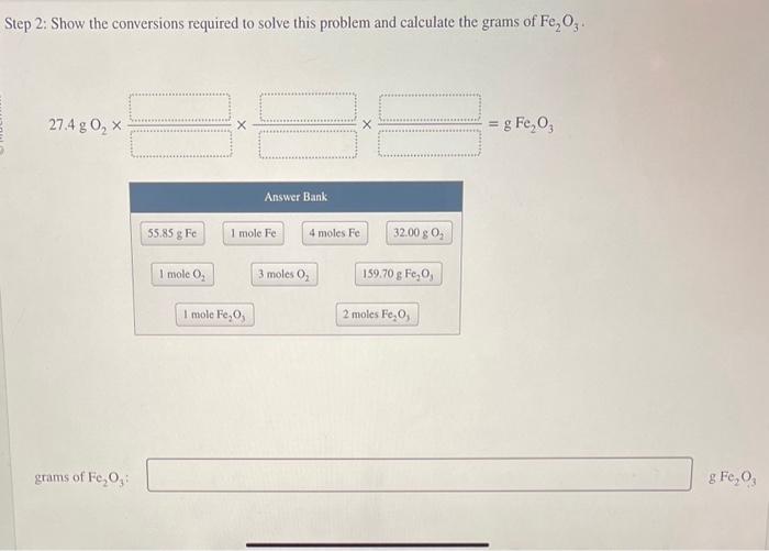 Solved Step 2: Show the conversions required to solve this | Chegg.com