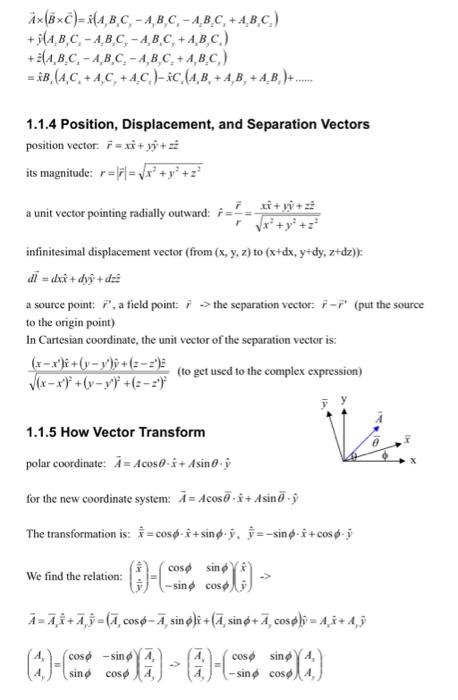 Solved Ax(BxC) i(4,B,C, -4,B.C, -4,B,C, +4.B.C.) | Chegg.com