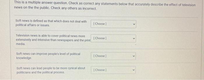 Solved This is a multiple answer question. Check as correct | Chegg.com
