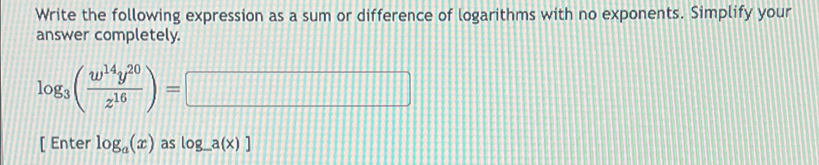 Solved Write the following expression as a sum or difference | Chegg.com